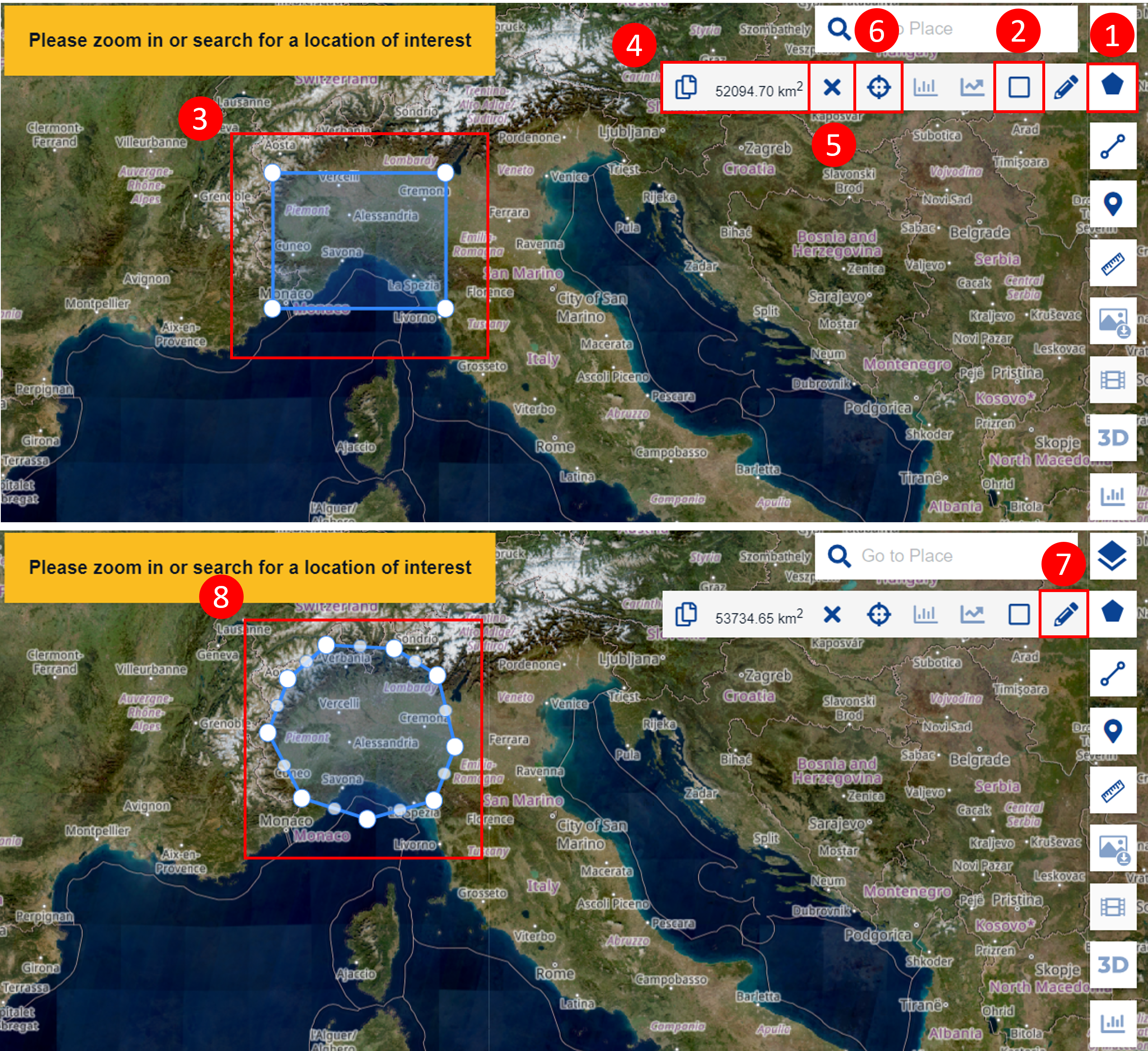 2.1. Access to Copernicus Satellite images for free ...